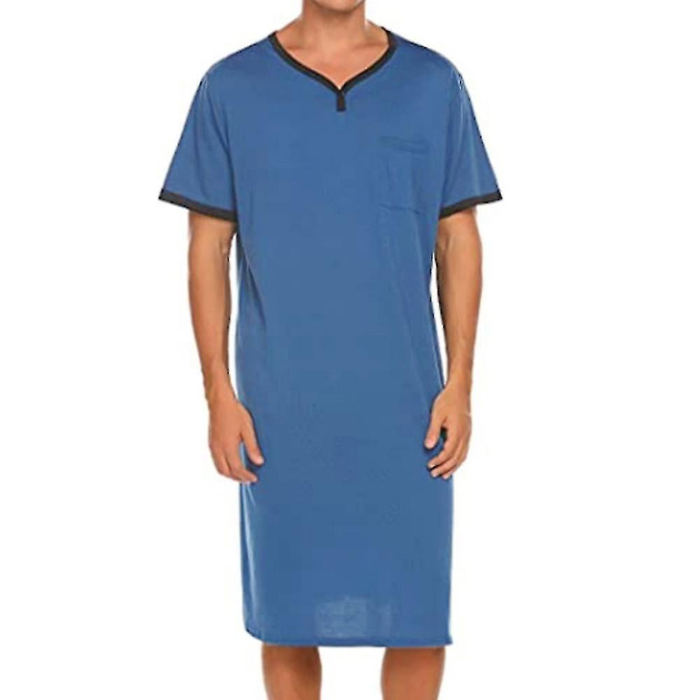 Click here for Yeater Men Nightshirt Loungewear Nightdress Sleepw... prices