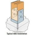 Simpson Strong Tie ABU66Z ZMAX Galvanized 12-Gauge 6x6 Adjustable Post ...