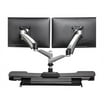 Vari Adjustable Dual-Monitor Arm - Desk Mount for 27 inch Screens, 19.8 ...