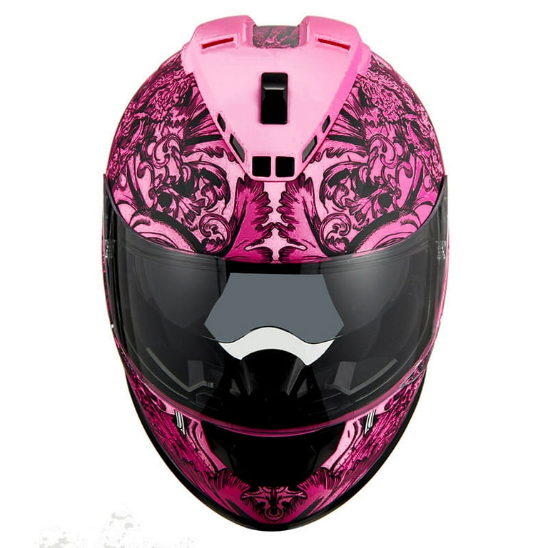 Red Motorcycle Helmet Front