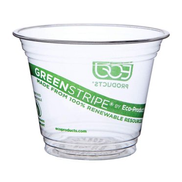 Eco-Products, ECOEPCC16GSPK, GreenStripe Cold Cups, 50 / Pack, Clear ...
