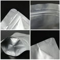 Muka 50 Pcs Aluminum Foil Stand Up Pouch Bags, Resealable Mylar Zip ...