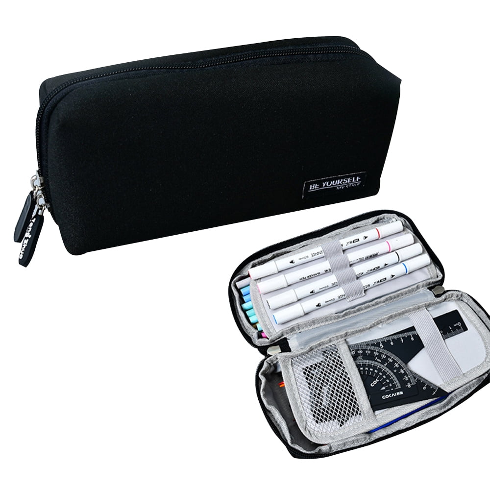 Student Stationery Pouch Bag Office Storage Organizer Coin Pouch ...