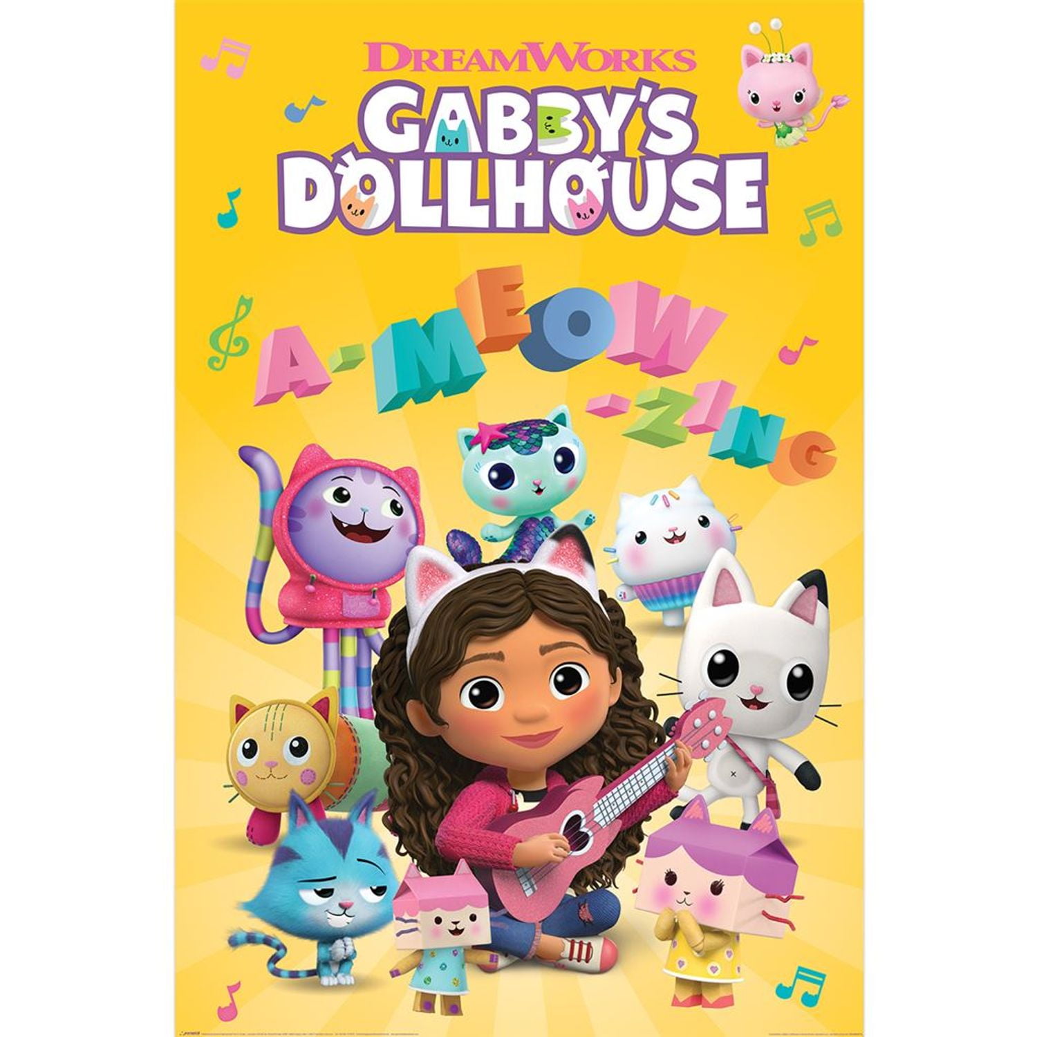 Click here for Gabbys Dollhouse Ameowzing Maxi Poster prices