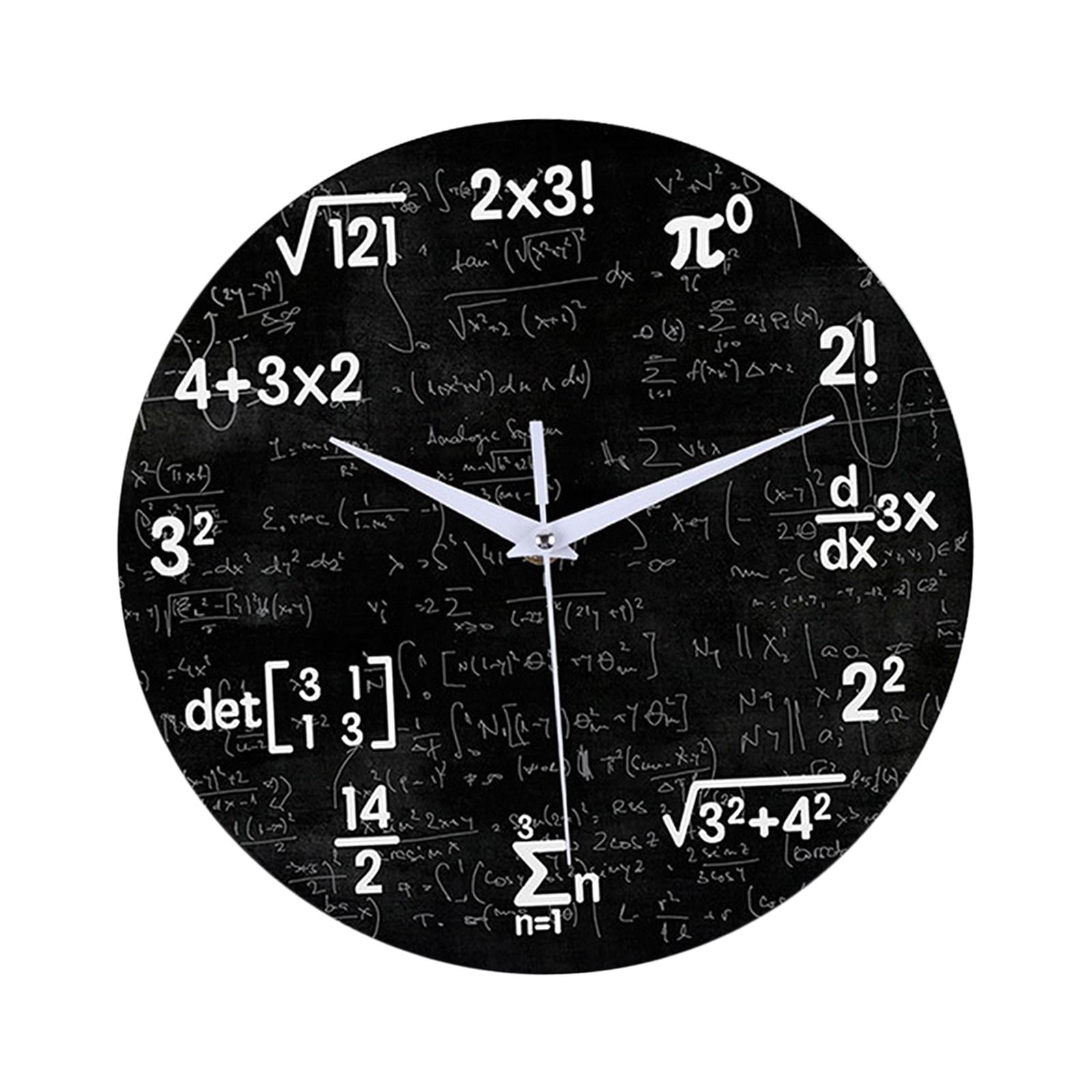 Click here for Luzkey Math Clock Mathematical Equations  Wall Clo... prices