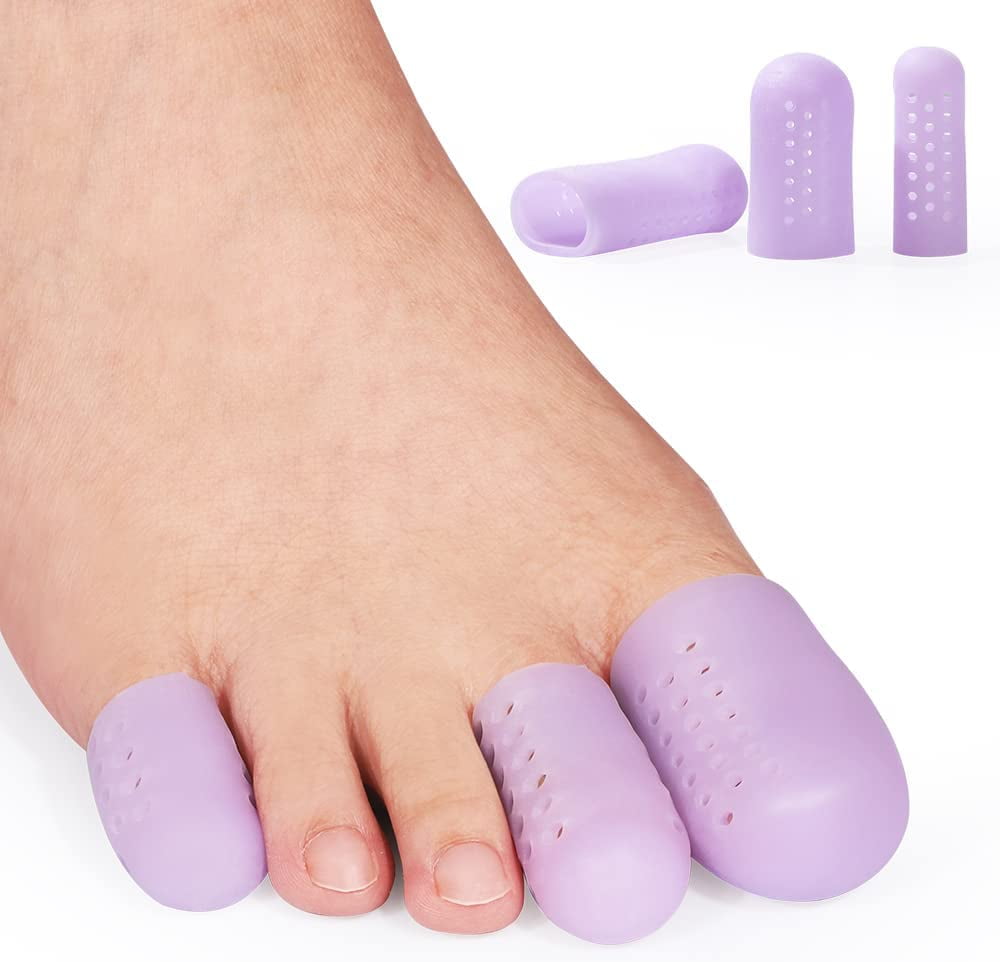 16 Pack Upgrade Gel Toe Protector Silicone Toe Caps Toe Sleeve ...