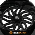 TIS 544BM Dually Inner Black Wheel Rim, 20" x 8.25" 8 x 6.5" +127mm ...