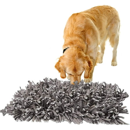 LINLINPAPA Wooly Snuffle Mat - Feeding Mat for Dogs (12" x 18 ...