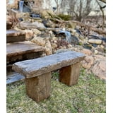 Rustic Barn Wood Bench - Walmart.com