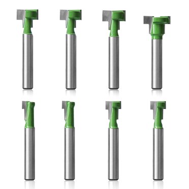 Yonico 5 Bit Cove Edge Forming Router Bit Set - 1/2" Shank - 13522 ...