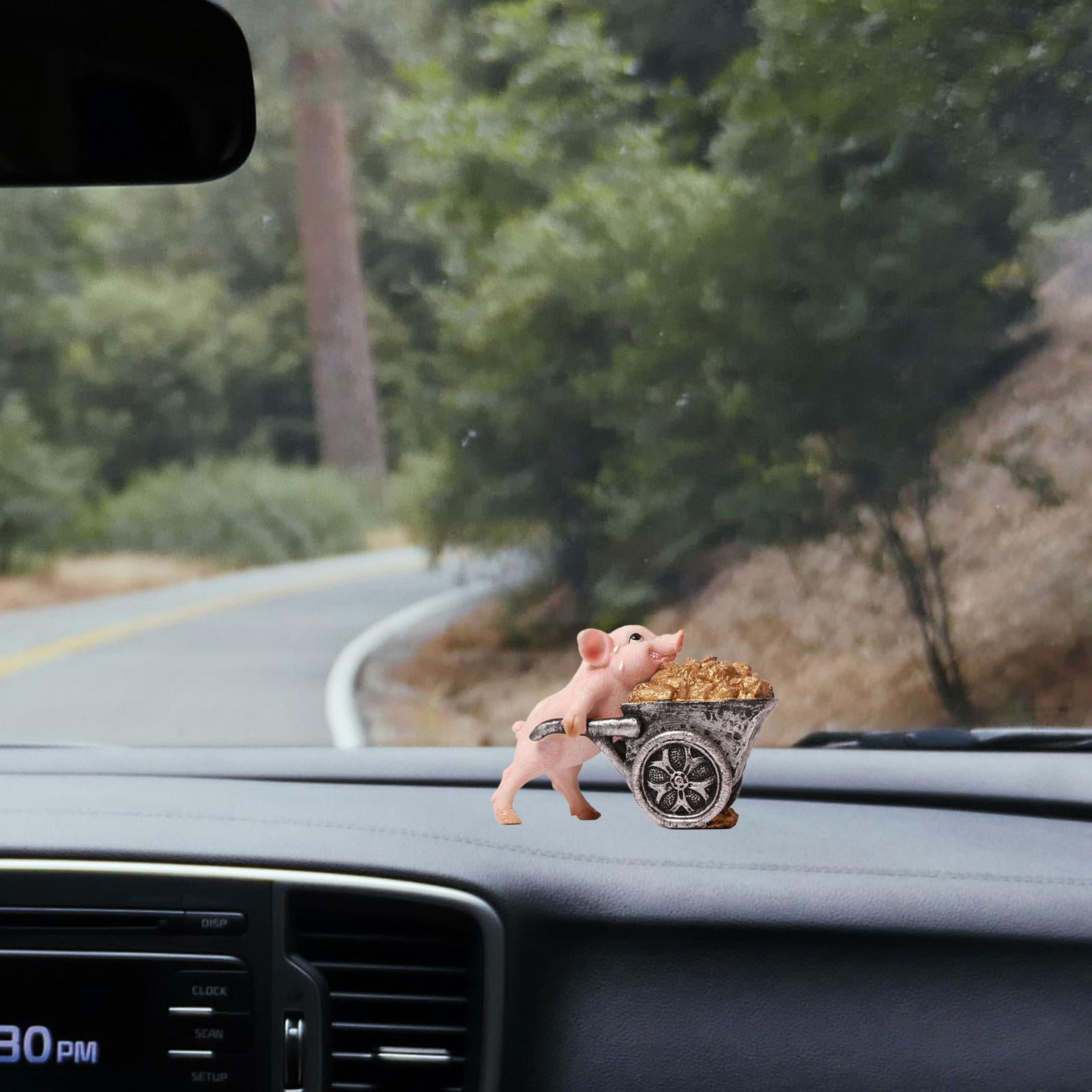 Miniature Pig Garden Statue Resin Pig Figurine Resin Pig Sculpture ...