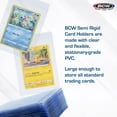 BCW #1 Collector Protective Semi Rigid Card Holders 3 5/16 x 4 7/16 (50 ...
