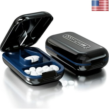 Equate Pill Cutter with Safety Shield and Magnifier, Plastic - Walmart.com
