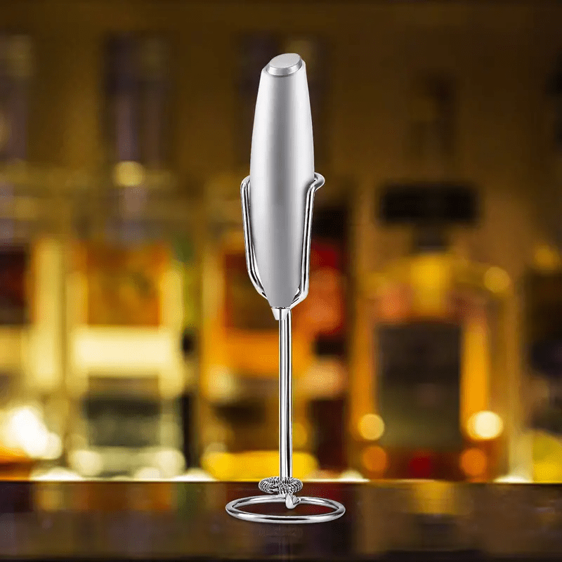 Electric Handheld Milk Frother with Dual Whisks - Powerful Motor for ...