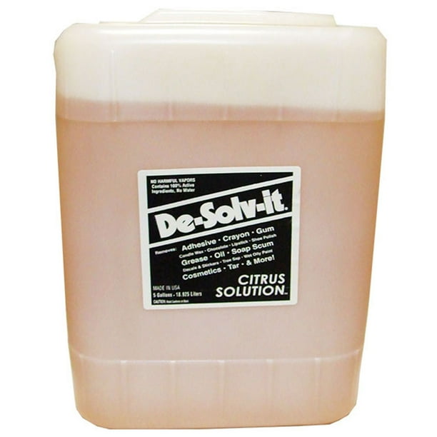 De-Solv-It Citrus Solution 5-gallon - Walmart.com