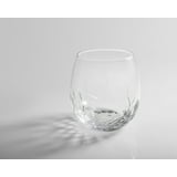 Hand Cut Stemless Wine Glasses by SHOSHIN - Lead-free Crystal Drinking ...