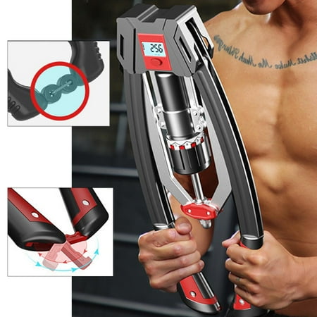 Adjustable Hydraulic Power Arm Forearm Exerciser 22-440lbs for Arm ...