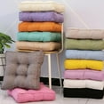 JeashCHAT Clearance Square Chair Cuhsion Thicken Tufted Seat Cushion ...
