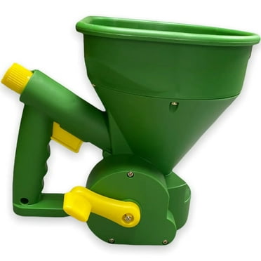 Lesco High Wheel Fertilizer Spreader w/ Manual Deflector 80 Lb. Hopper ...