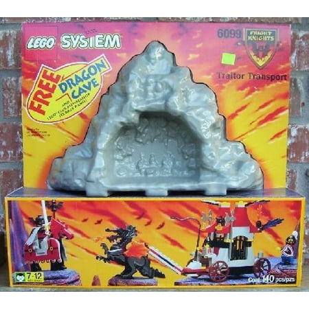 LEgO Fright Knights Traitor Transport with Dragon cave, 140 Pieces ...