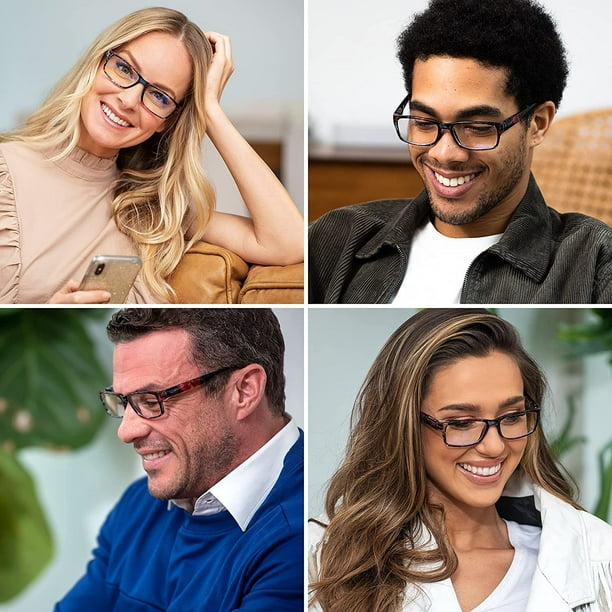 Readerest Blue Light Blocking Reading Glasses Floral 250 Magnification ...