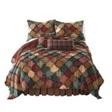 Donna Sharp Campfire Ragged Pieced Cotton Twin Quilt - Walmart.com