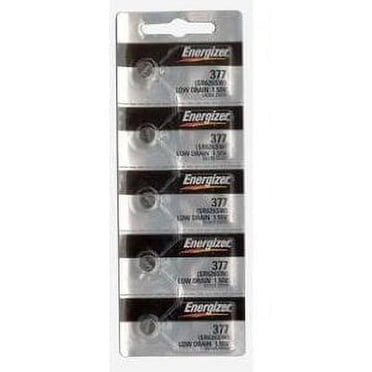 4 Energizer 377 376 Silver Oxide Watch Batteries SR626SW SR626W ...