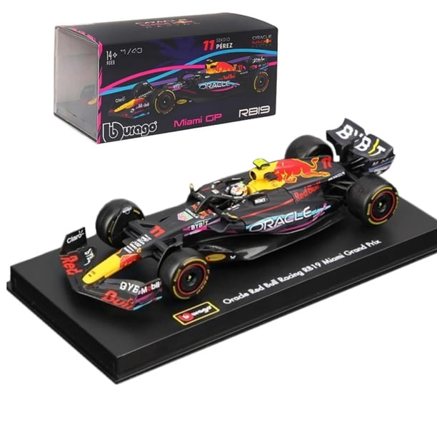 Bburago 1:43 2023 F1 Red Bull RB19 Alloy Car Formula Racing Diecast ...