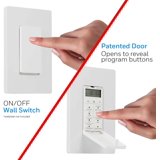 Ultra PRO Digital Override Button Timer, Switch Plate - Walmart.com