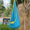 MISSMILE Kids Pod Swing Seat, Cotton Child Hammock Swing Chair, Sensory ...