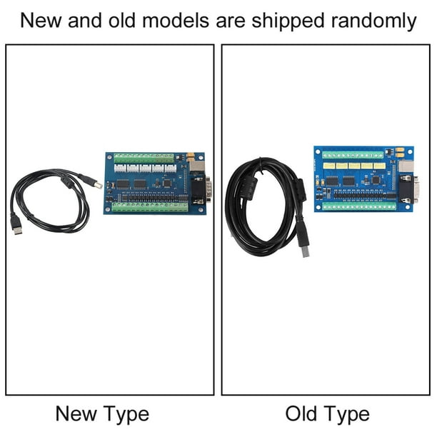 Motion Controller Card, 5 Axis Breakout Board, Maximum 100kHz USB CNC Motion Controller Card ...