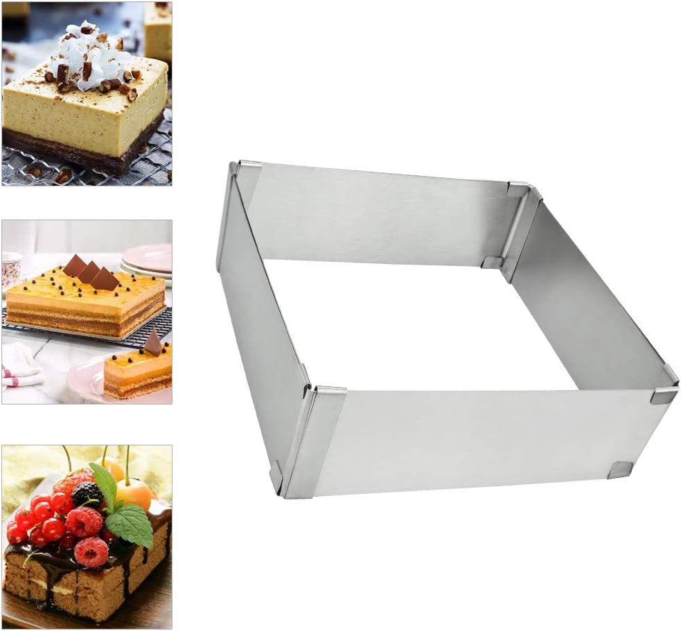 Adjustable Cake Molds For Mousse Cake Making, Food-grade Stainless ...