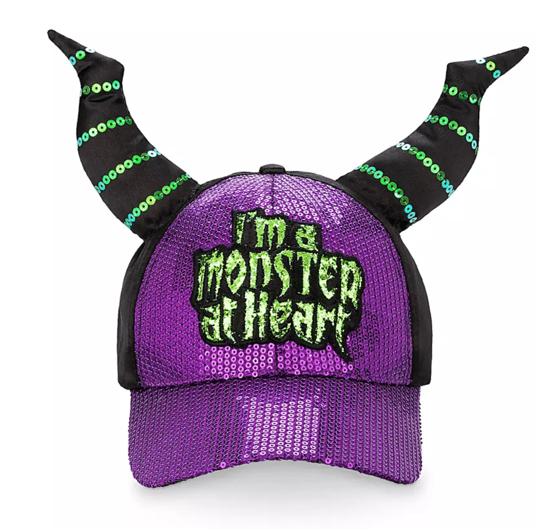 Disney Halloween Maleficent Sequin Horned Cap for Adults New with Tag ...