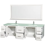Double Vanity Set in White with Countertop - Walmart.com