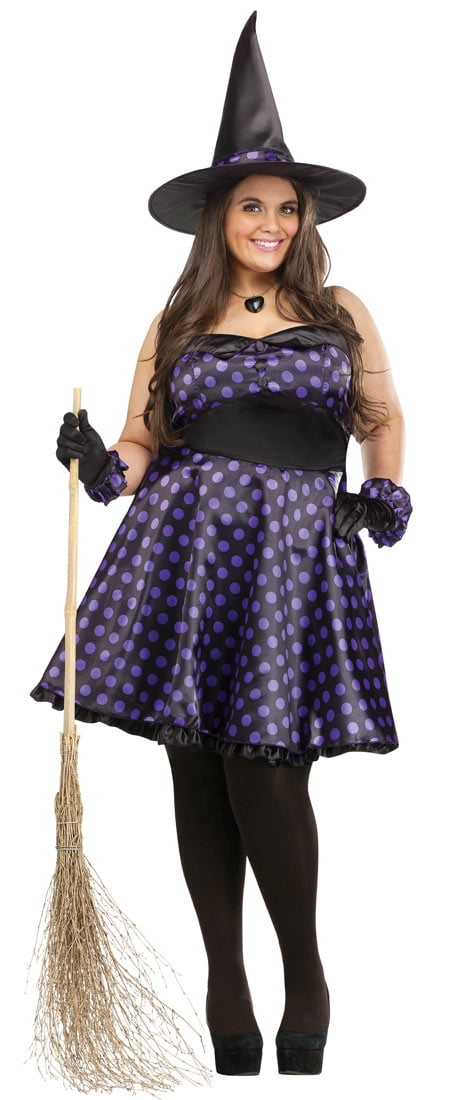Plus Size Whimsical Witch Costume - Walmart.com