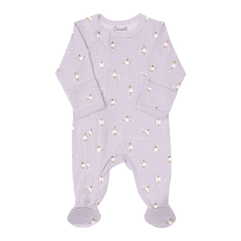 Click here for Coccoli Modal Zippered Footie Sleeper - Figure Ska... prices