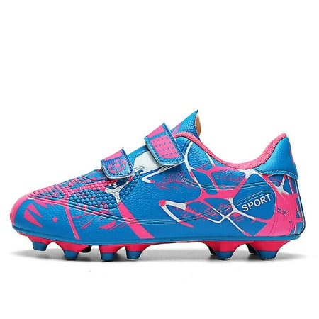 Unisex Round Toe Soccer Cleats Comfort Outdoor Football Shoes With ...