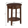 Convenience Concepts American Heritage Baldwin 1 Drawer End Table with ...