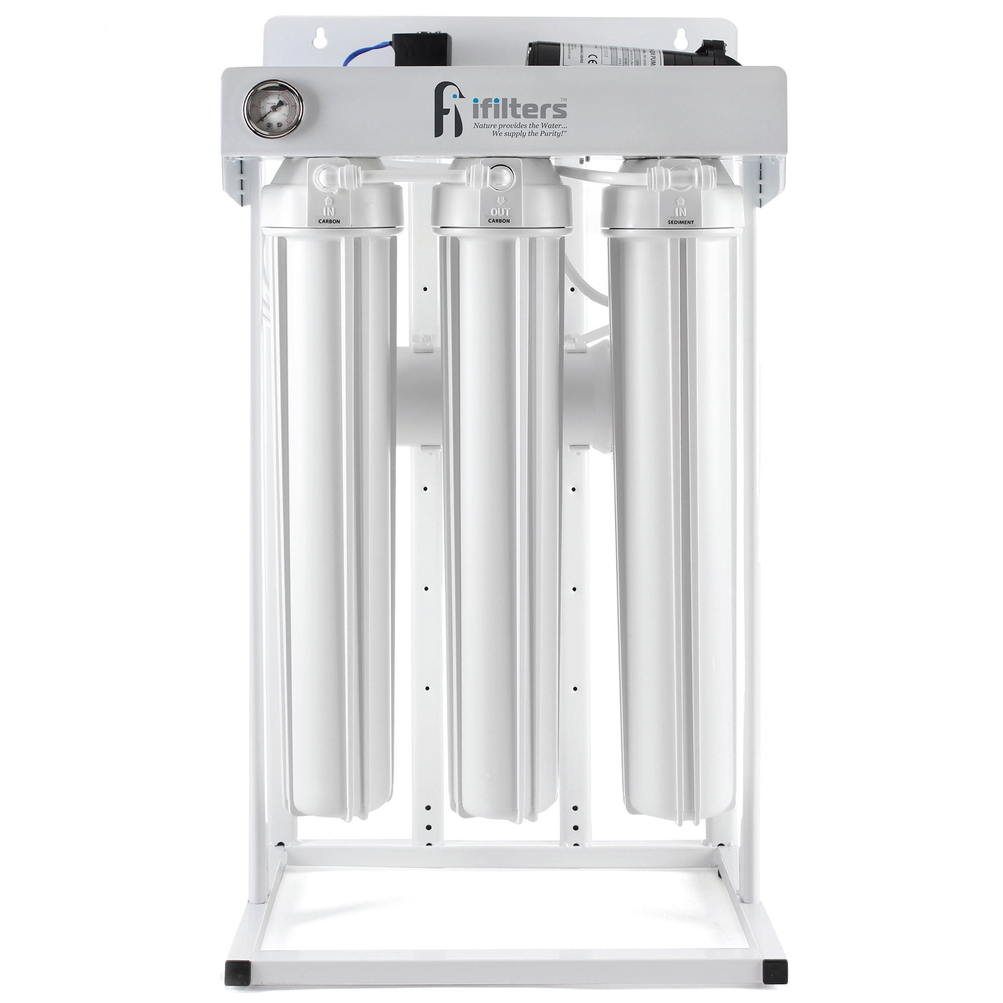 iFilters 300 GPD Light Commercial Reverse Osmosis System for Ultra ...