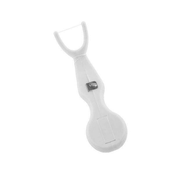 Reusable Interdental Brush Floss Holder Bar hold and store Wand with 30 ...
