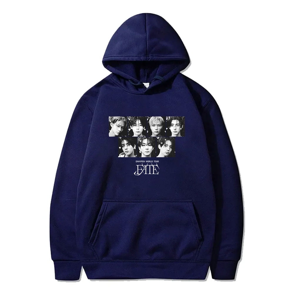 Click here for Fengzan Enhypen Vintage Hoodies Fate World Tour Me... prices