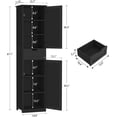 asdfgh Tall Bathroom Cabinet, Storage Cabinet with 2 Doors & 1 Drawer ...
