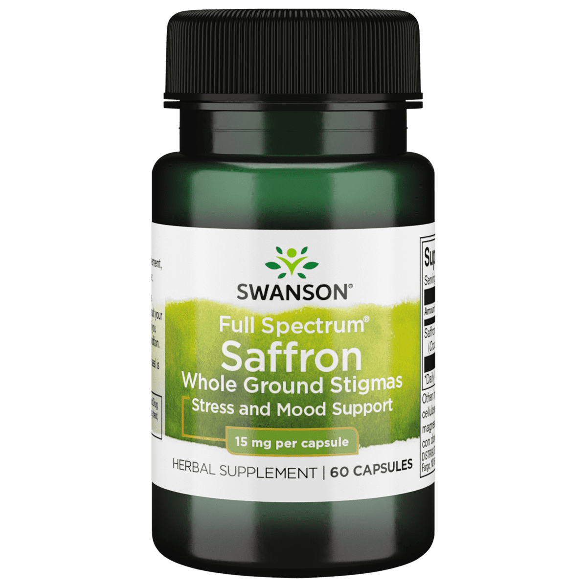 Swanson Herbal Supplements Full Spectrum Saffron Whole Ground Stigmas ...