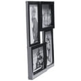 Malden 4x6 Black Picture Frame - Displays Multiple 4-Opening Collage ...
