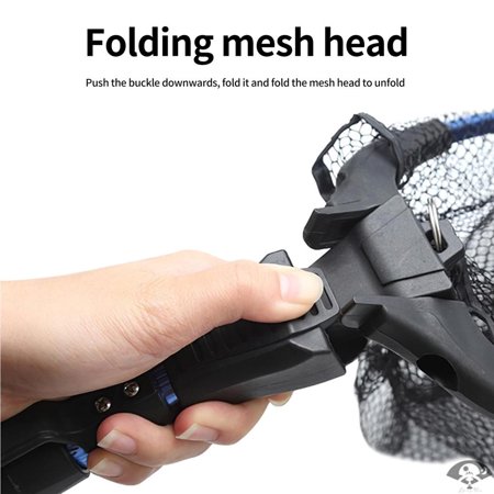 Collapsible Fishing Mesh High Load Bearing Fishing Net Telescopic ...