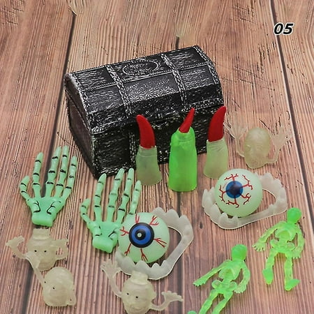 Spider Prank Toy Scare Box Treasure Chest Joke Toys Halloween | Walmart ...