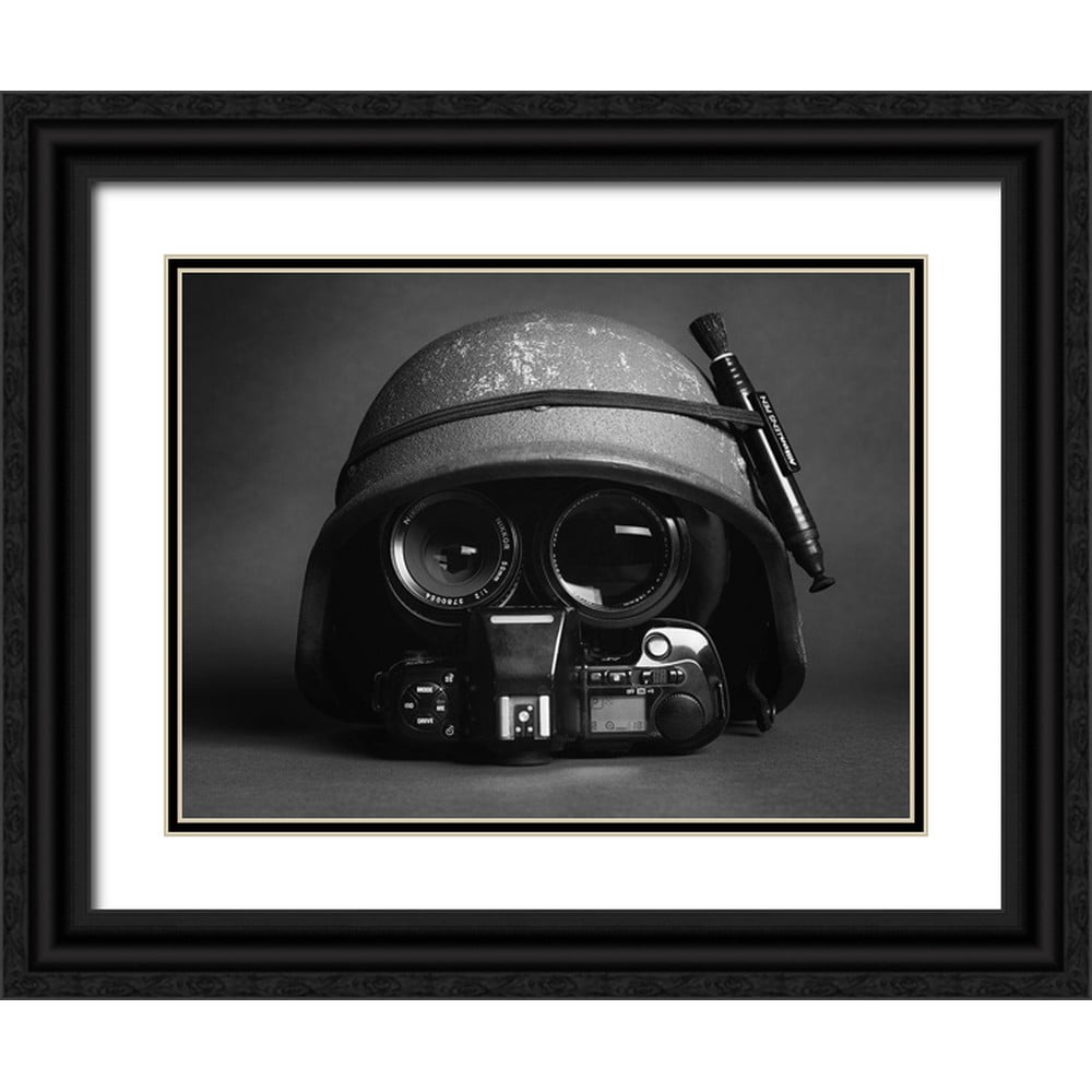 Work, Robert 14x12 Black Ornate Wood Framed with Double Matting Museum ...