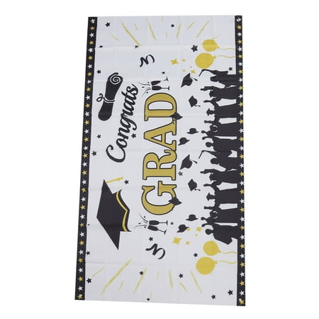 Graduation Banner, 4 Eyelets Graduation Backdrop For Graduation 003 ...