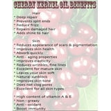 Cherry Kernel Oil Unrefined Virgin Organic Carrier Cold Pressed Premium ...