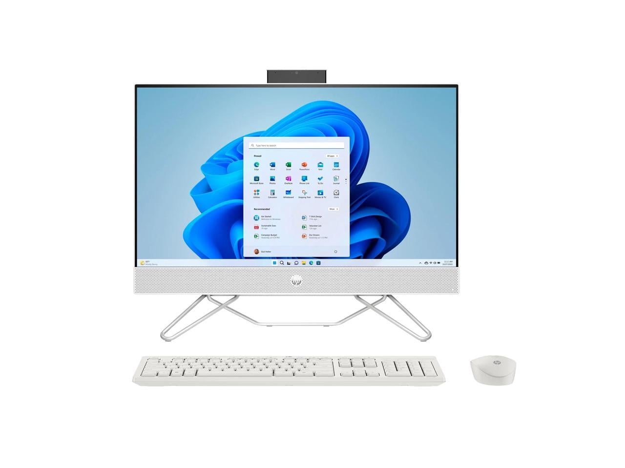 Restored HP 24-cb1023w 23.8" FHD Touch All-in-One PC Intel i3-1215U 8GB ...
